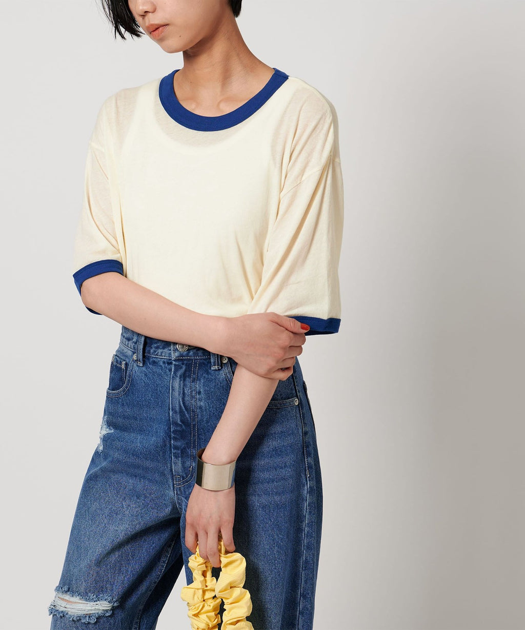 [CITEN] Sheer Linger T Short Sleeve - UNITED ARROWS